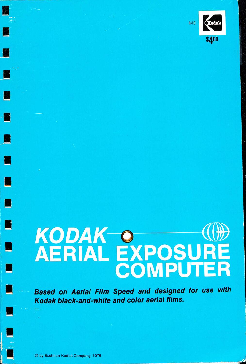 User Guide - Eastman Kodak, Aerial Film Exposure Guide, Dec 1976