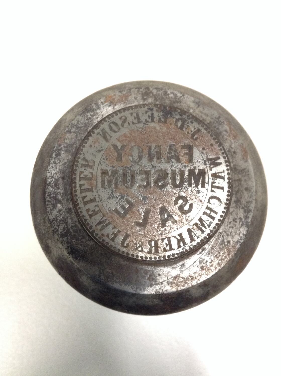 Token Die - 1 Penny, J.D. Leeson, Watchmaker & Jeweller, Fancy Museum ...