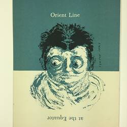 Menu - Dinner at the Equator, Orient Line, SS Oronsay, 15 Mar 1959