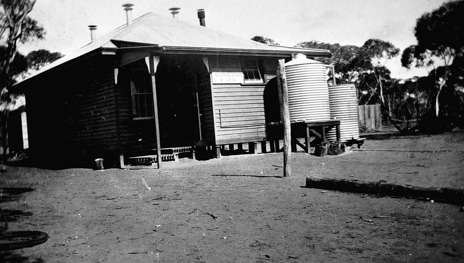 Negative - Underbool, Victoria, circa 1925