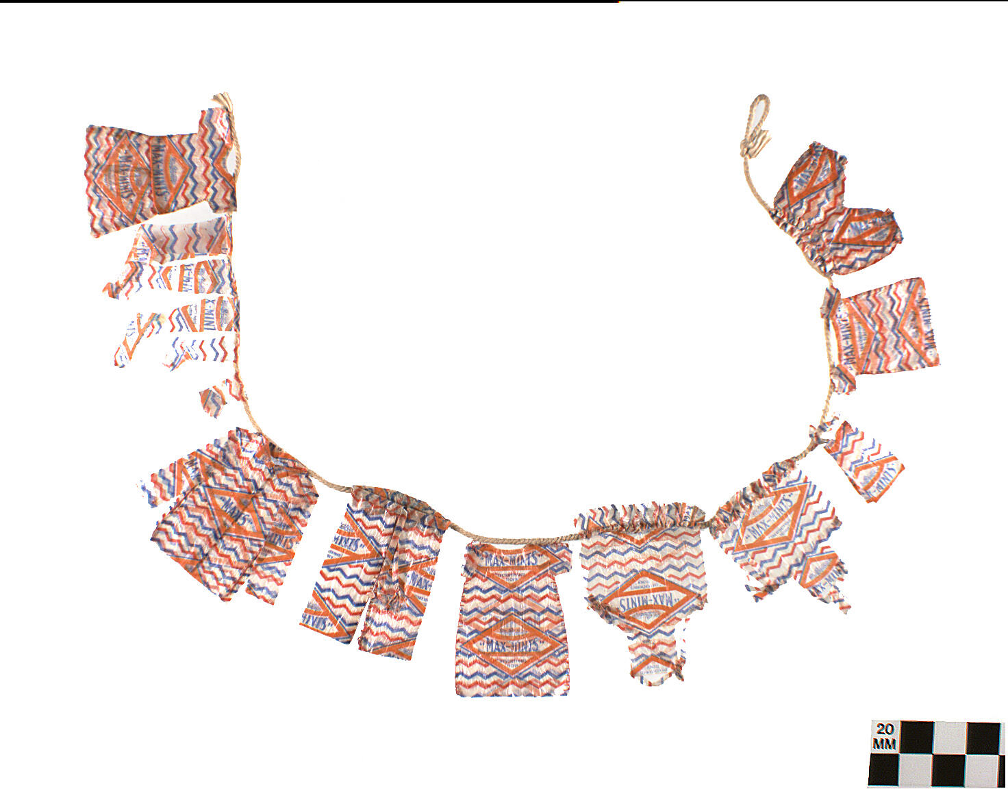 Toy Clothes Line - Max Mint Wrappers, Johanna Harry Hillier, circa 1929 ...