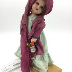 Doll - 'Sarah Gamp', Fairfield Infectious Diseases Hospital, 1940s