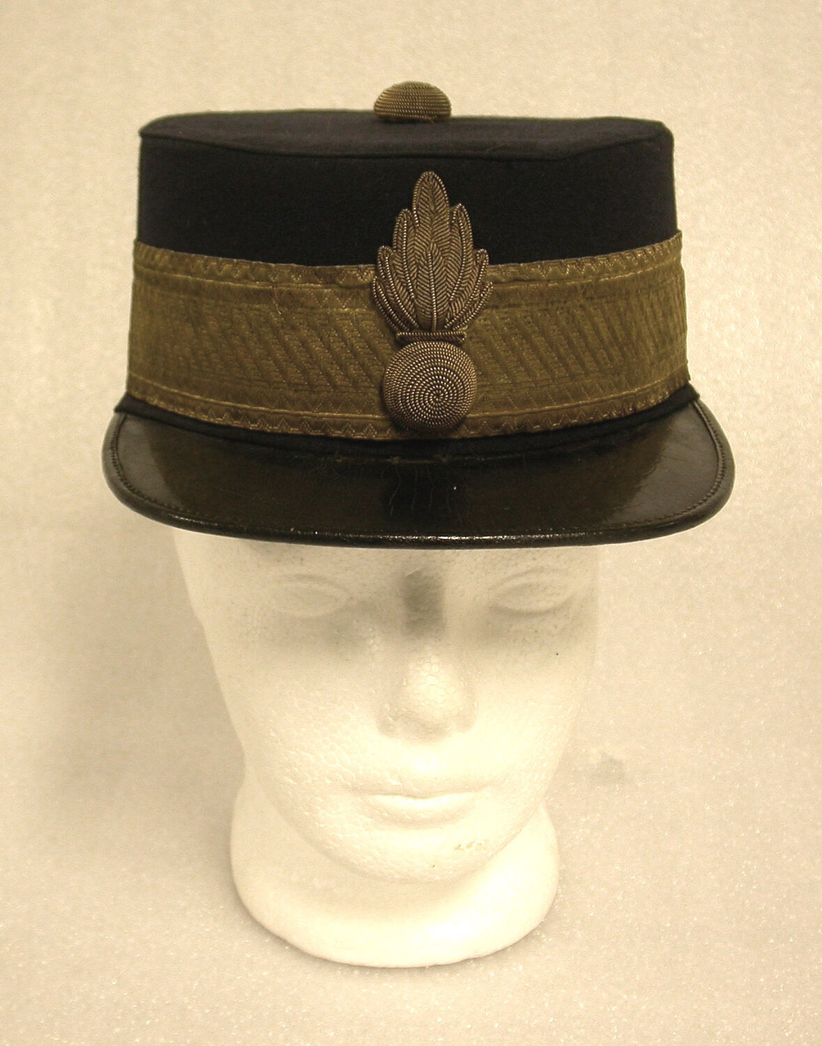 Forage Cap - A. Bowley & Co, Melbourne, Victorian Engineers, circa 1893