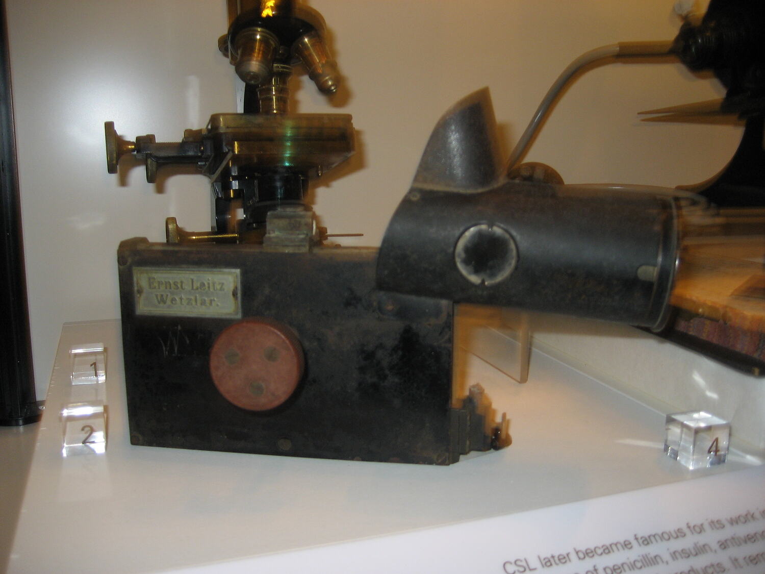 Leitz Arc Lamp - Microscope, 1912