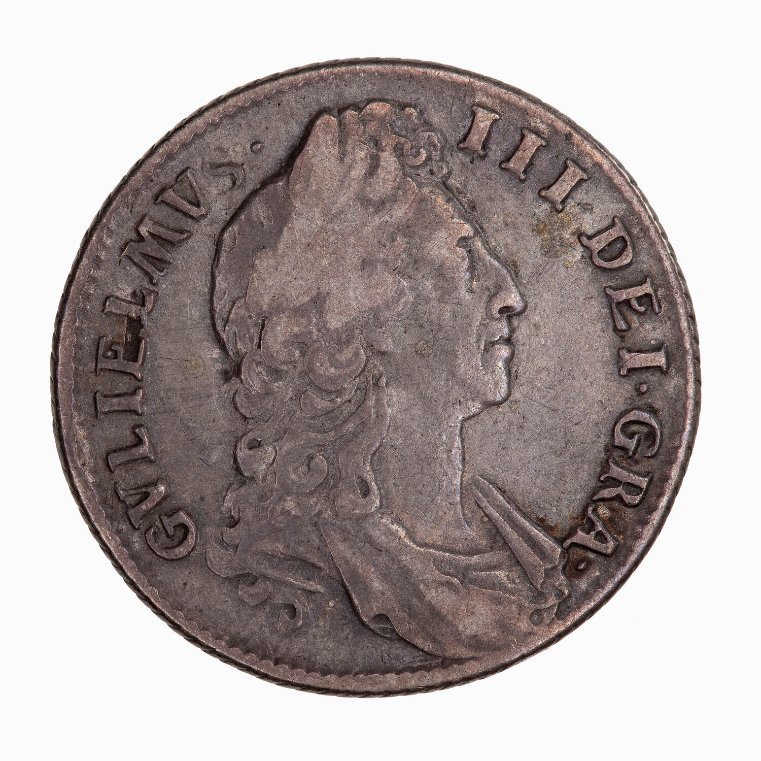 Coin - Shilling, William III, Great Britain, 1696
