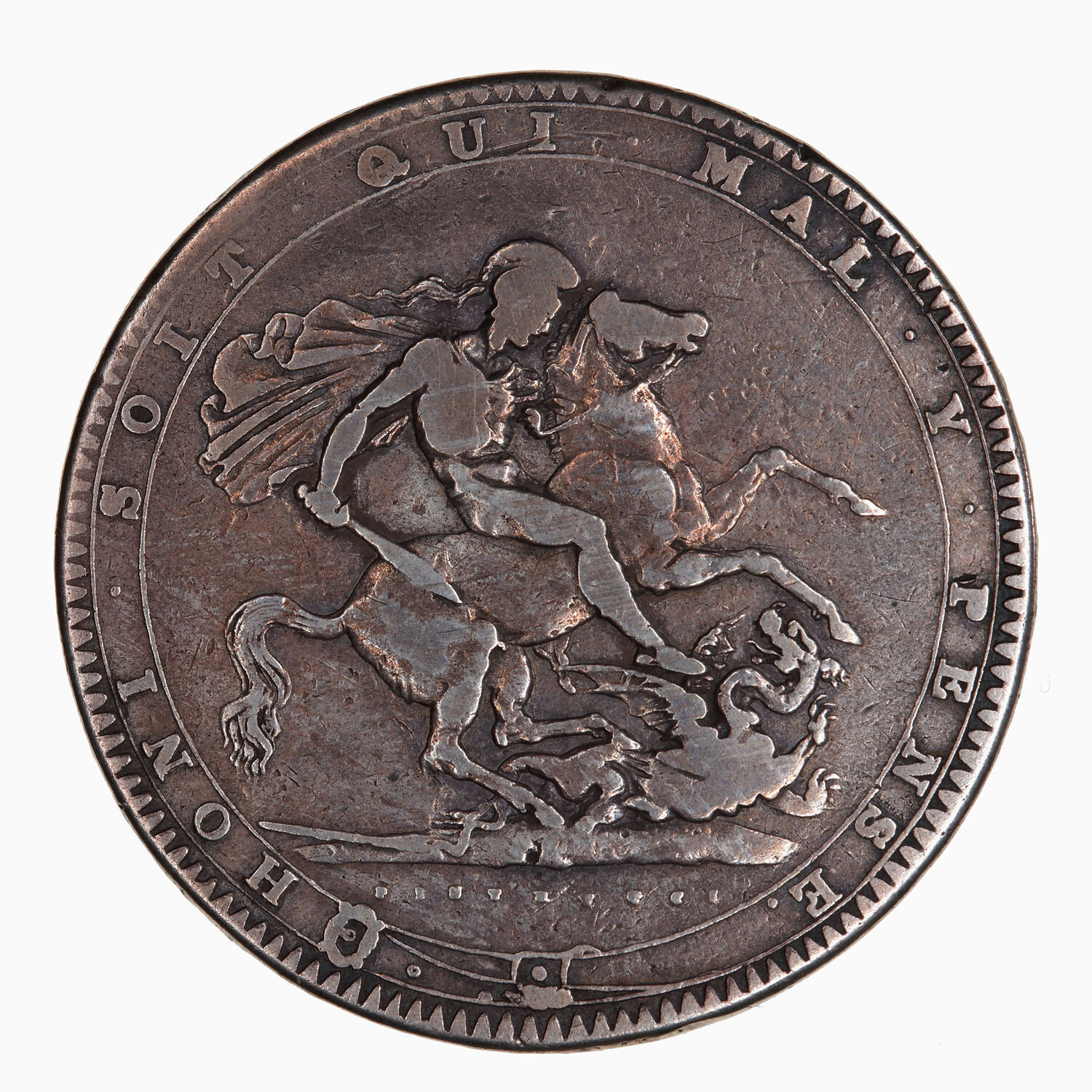 Coin - Crown, George III, Great Britain, 1820