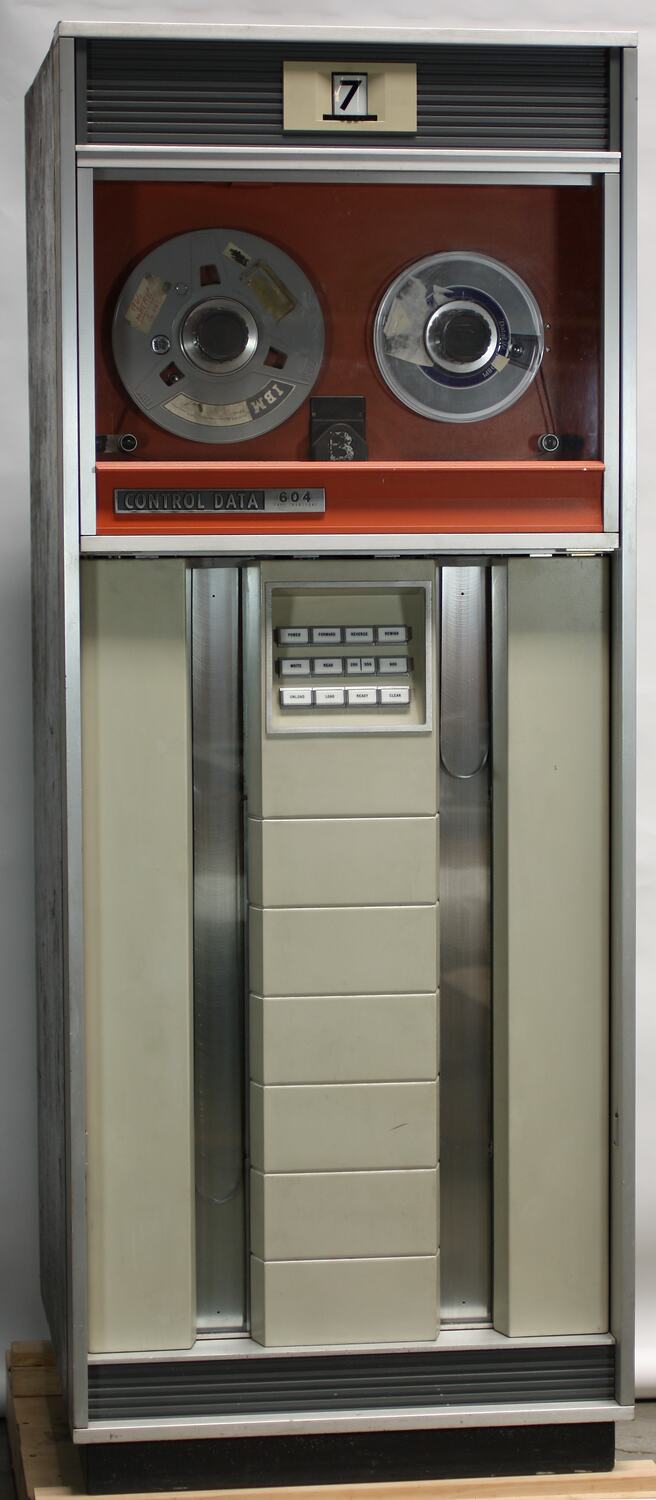 Tape Transport - Control Data, 3200 Computer System, Tape Transport ...