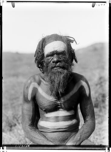 Glass plate. Arrernte. Alice Springs, Central Australia, Northern ...