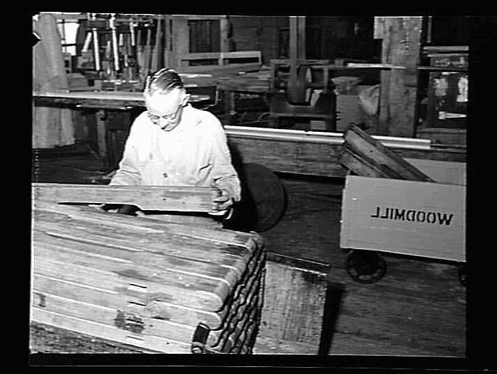 Negative - H.V McKay Massey Harris, J. Slade, Sunshine, Victoria, 1950