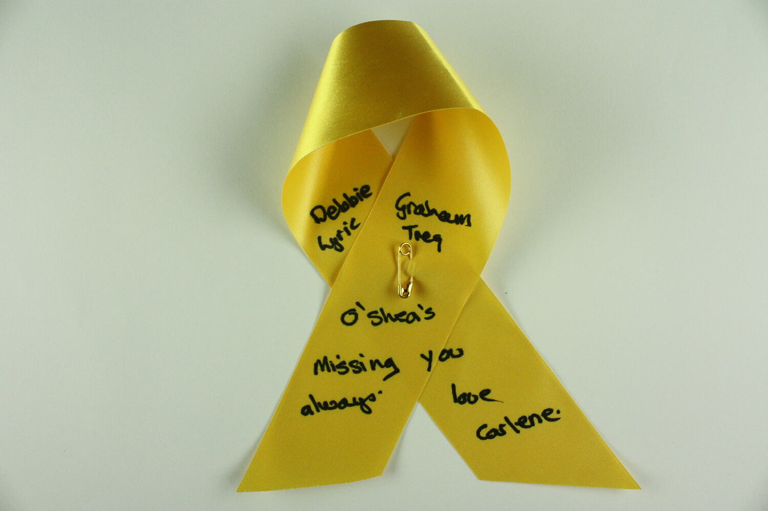 Ribbon - 'O'Shea's, Missing You Always', The Tree of Remembrance, 2nd ...