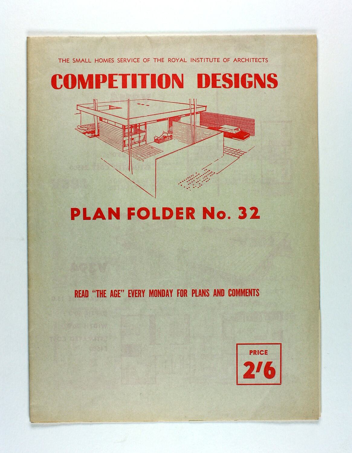 Designs - 'Plan Folder 32', Competition Designs, Small Homes Service ...