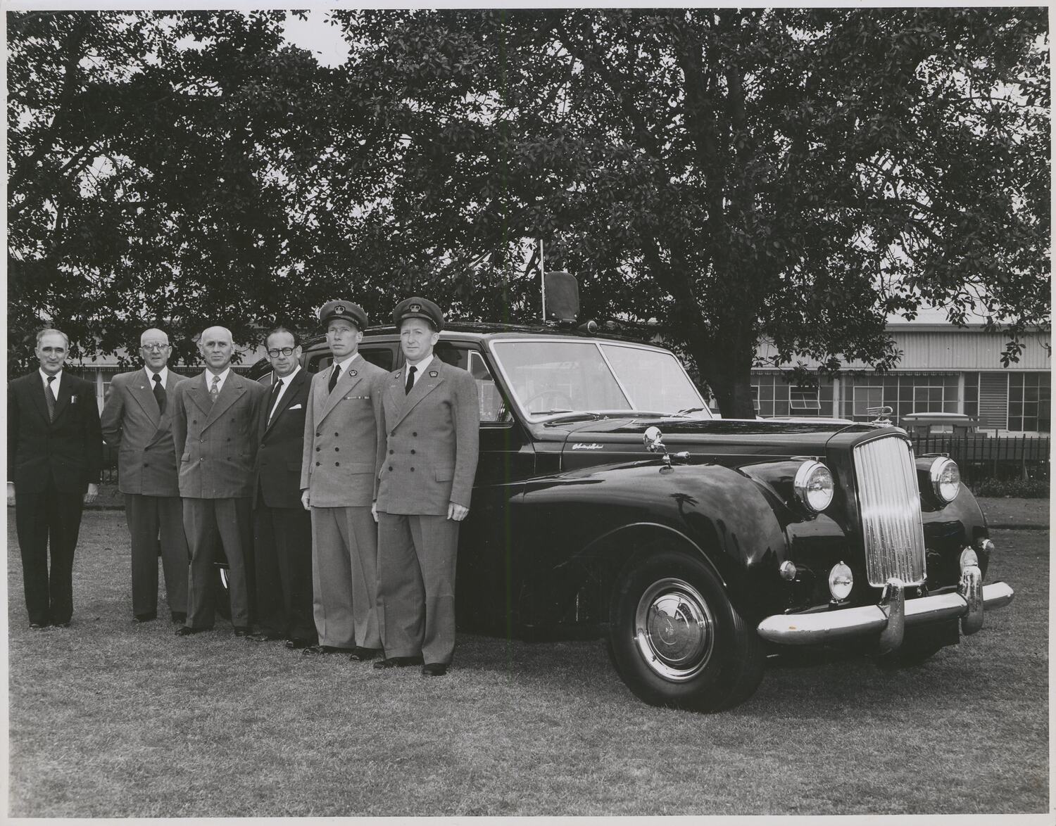 Digital Photograph - Hand Over of Austin Princess Car to Commonwealth ...