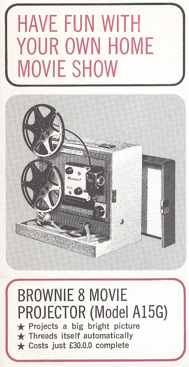 Publicity Flyer - Kodak Australasia Pty Ltd, Brownie 8 Movie Projector ...