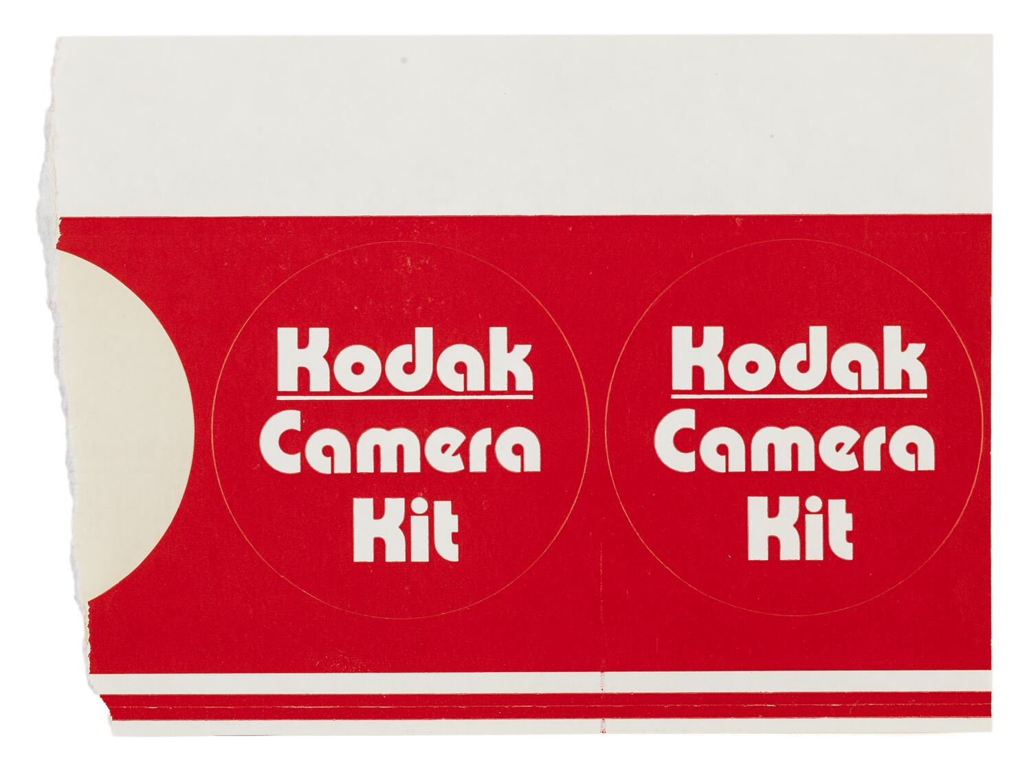 Sticker Sheet - Kodak Australasia Pty Ltd, 'Kodak Camera Kit', circa 1970s