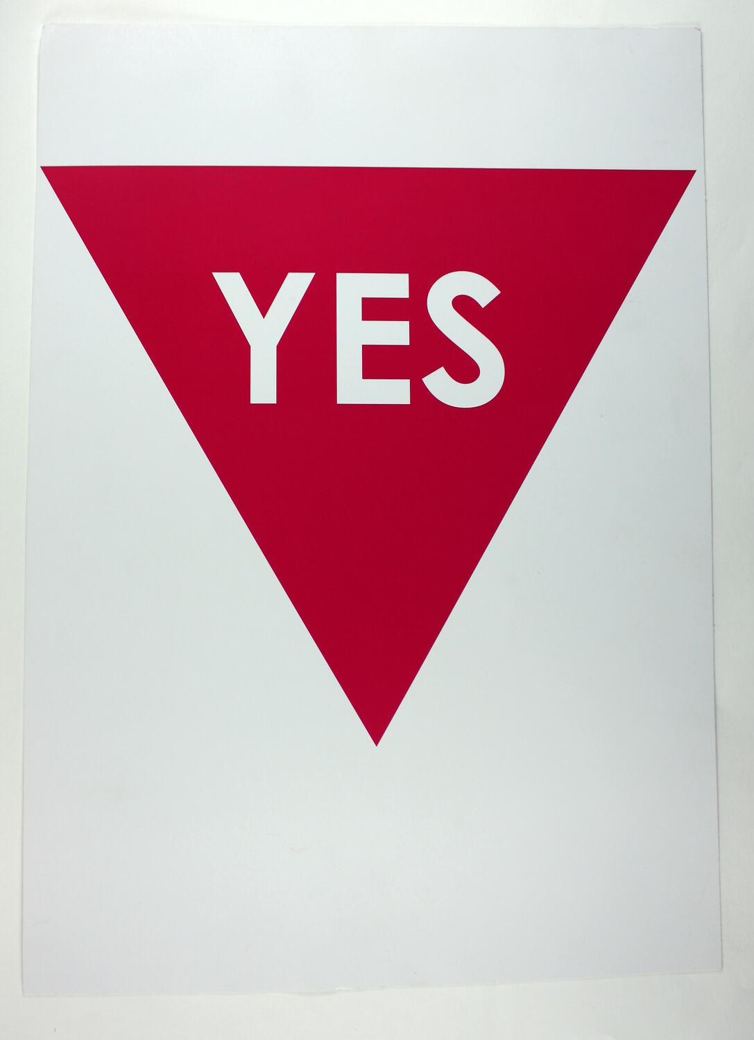 Sign - Yes, Marriage Equality Rally, 2017