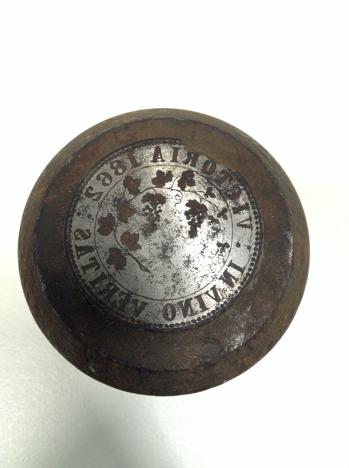 Token Die - 1 Penny, Stokes Stock Vine, Reverse, Victoria, Australia, 1862