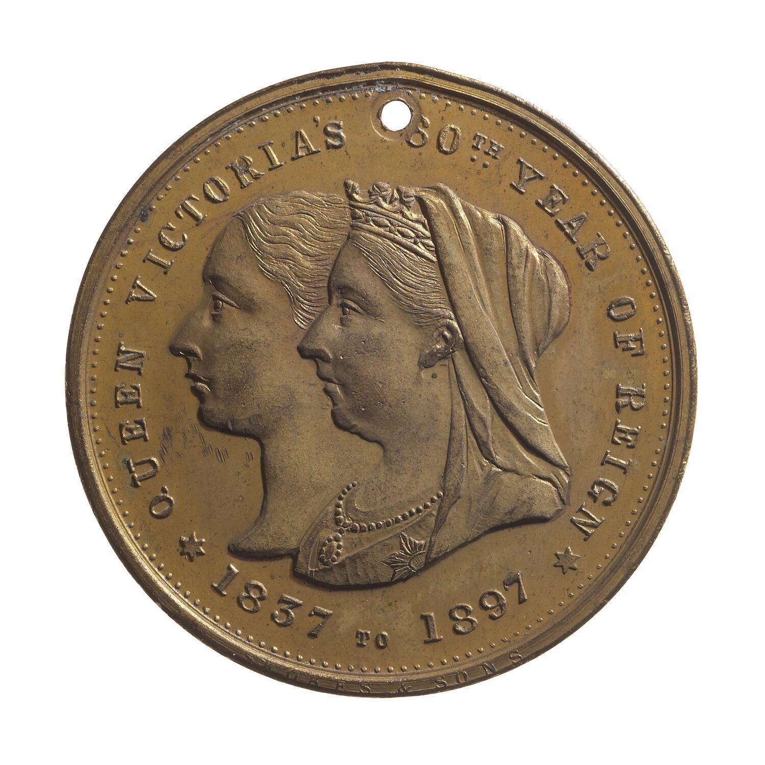 Medal - Diamond Jubilee of Queen Victoria, Shire of East Loddon ...