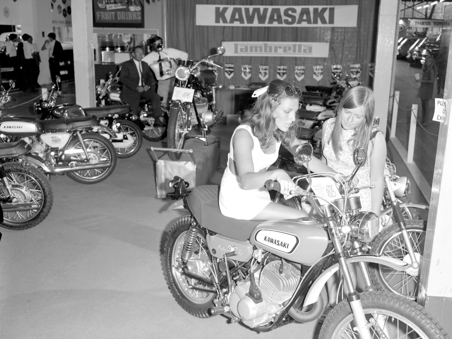 Negative - Laurie Richards, Kawasaki Motorcycle Display, International ...