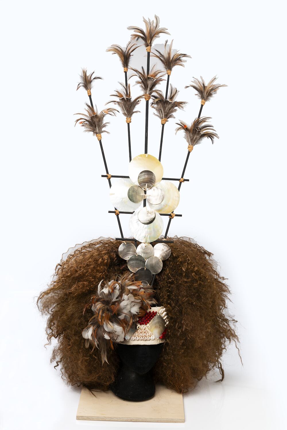 Tuiga | Headdress. Samoan. Melbourne, Victoria, Australia. 2020