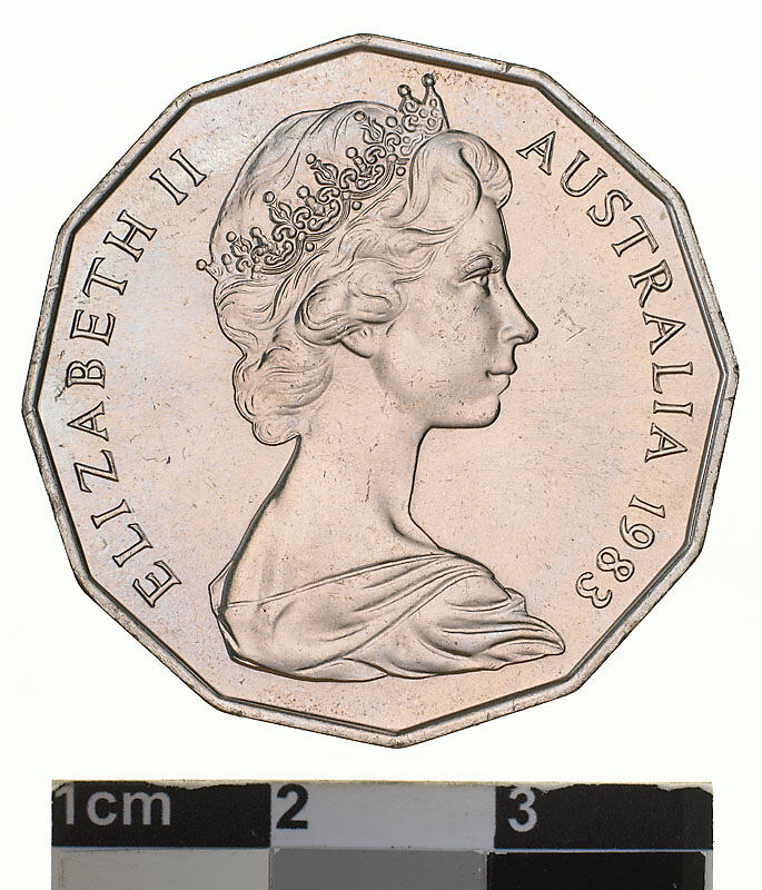 Coin - 50 Cents, Australia, 1983