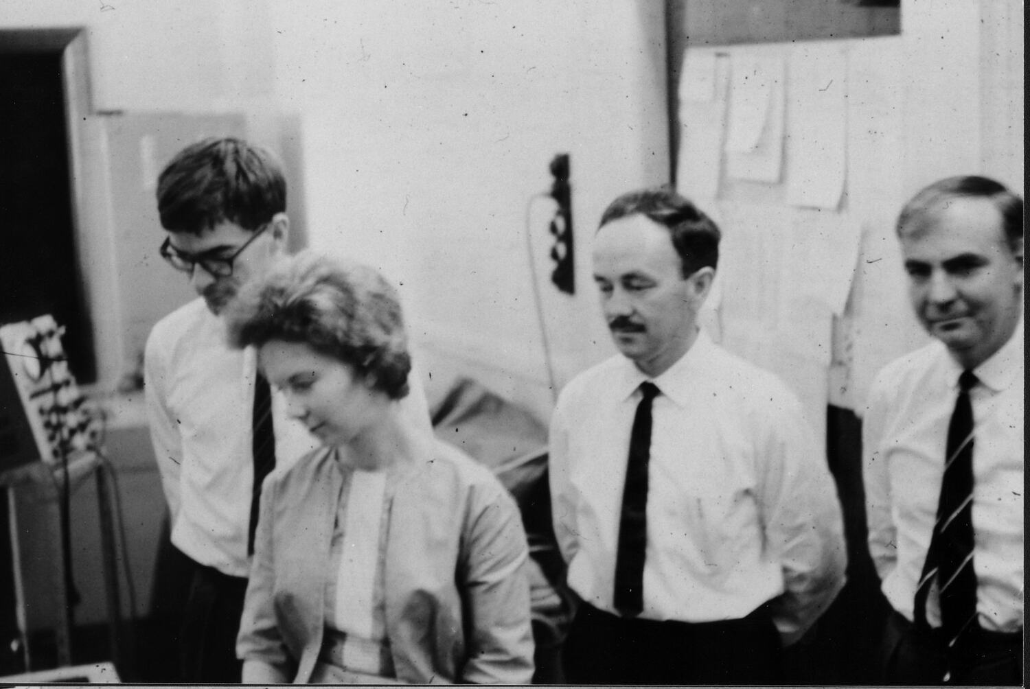 Photograph - CSIRAC Computer, Staff, University of Melbourne, November 1964