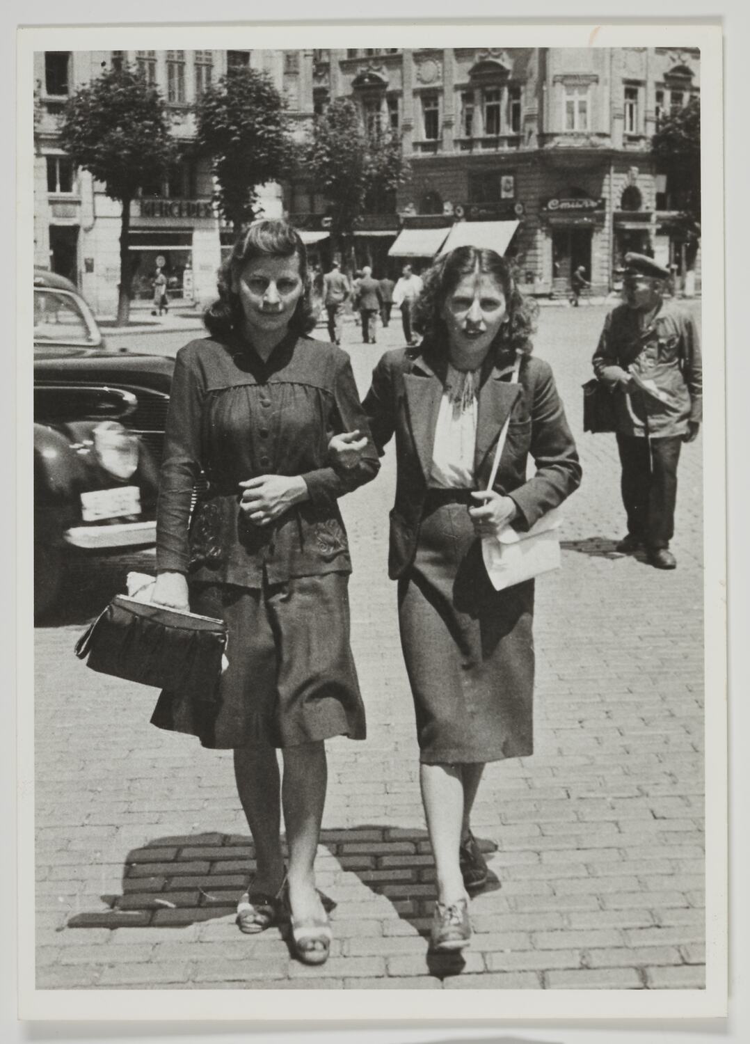 Digital Photograph - Dimka Stojkovic & Sister Slavka Walking, Sofia ...