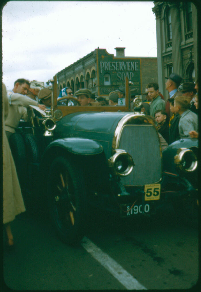 Slide - Vintage Car Rally, Olympic Games, Melbourne, 1956