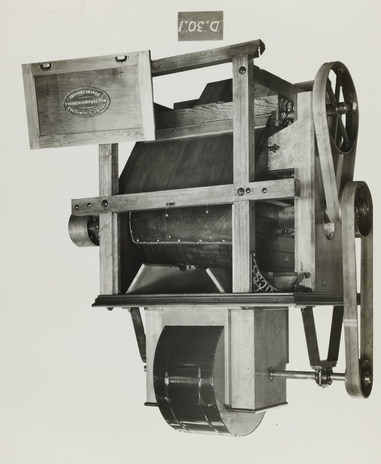Photograph - Schumacher Mill Furnishing Works, Flour Milling Machine ...
