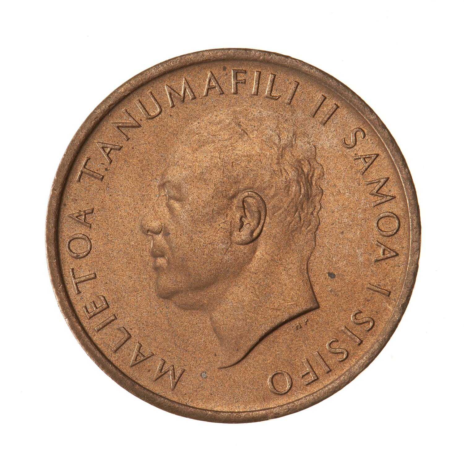 Coin - 1 Sene, Samoa, 1967