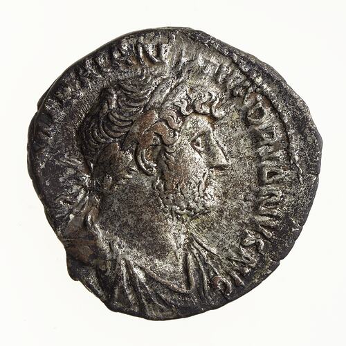 Coin - Denarius, Emperor Hadrian, Ancient Roman Empire, 119-122 AD