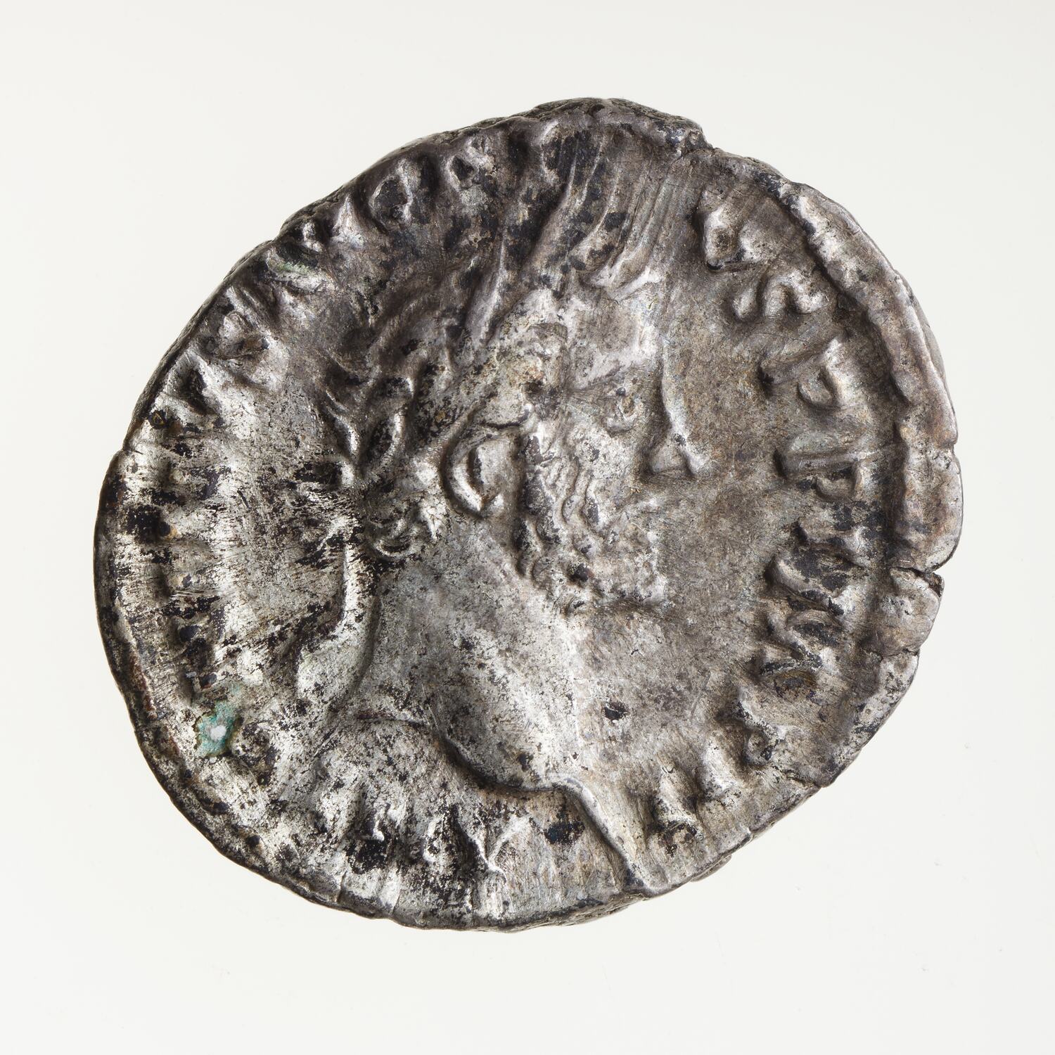 Coin - Denarius, Emperor Antoninus Pius, Ancient Roman Empire, 156-157 AD