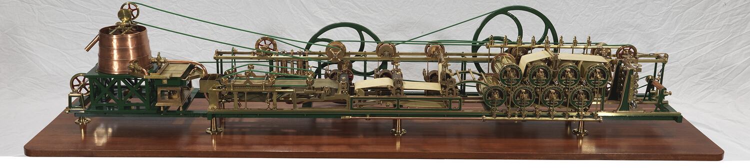 Paper Making Machine - T. J. Marshall & Co, 1886