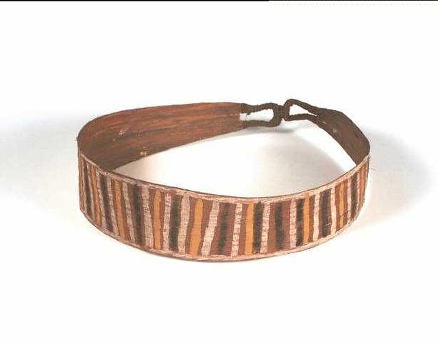 Belt, Yan'nhangu, Eastern Arnhem Land, Northern Territory, Australia, c ...