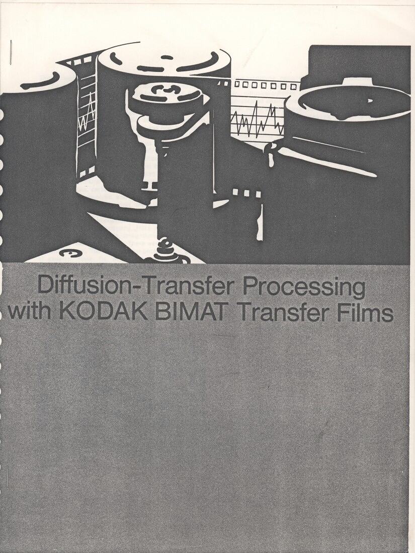 Publicity Brochure - Eastman Kodak, 'Diffusion-Transfer Processing with Bimat Transfer Films ...