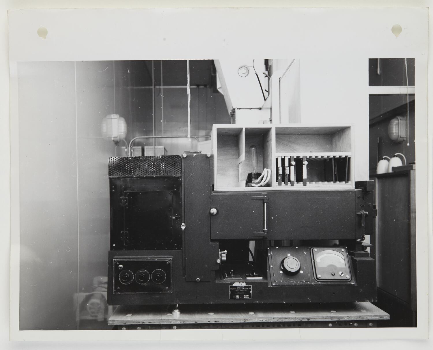 Photograph - Kodak Australasia Pty Ltd, Sensitometer, Coburg, circa 1963