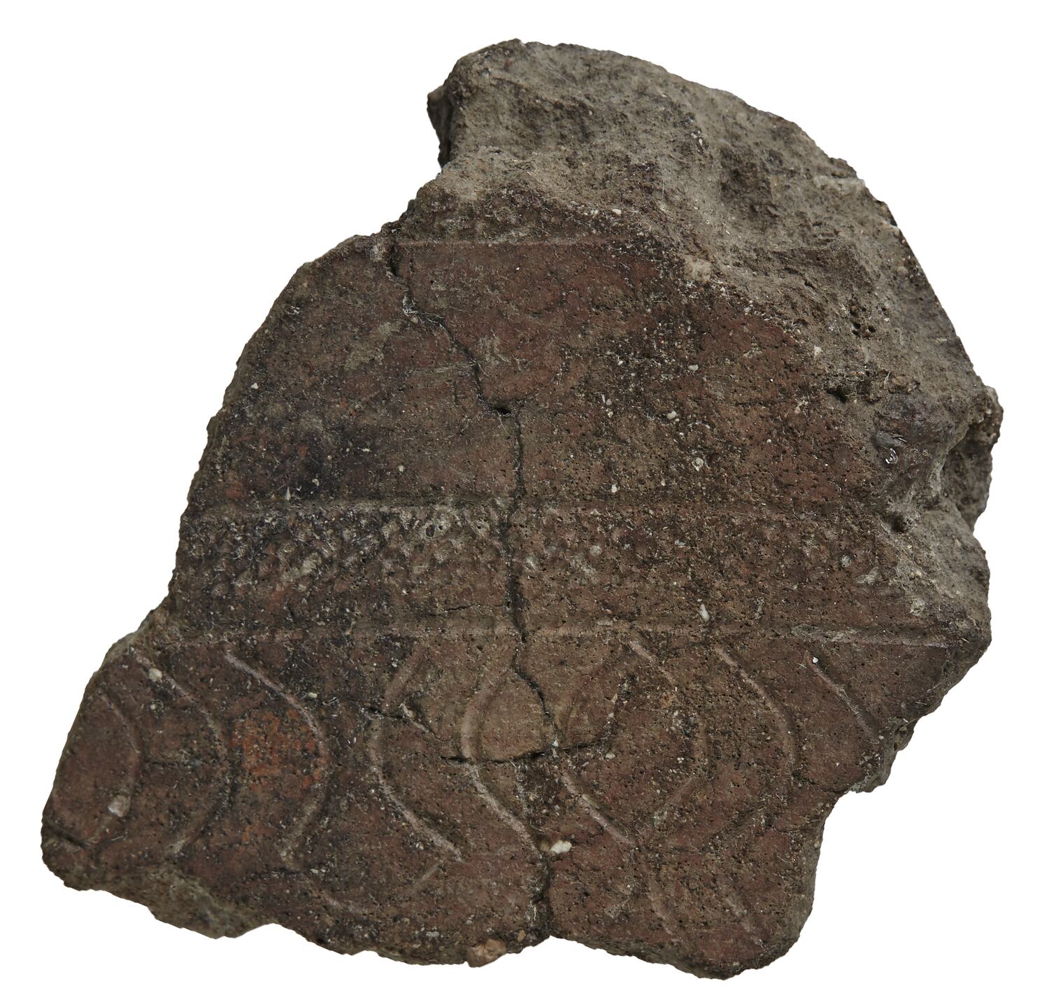 Potsherd. Watom Island, East New Britain, Papua New Guinea. c. 2850 to ...