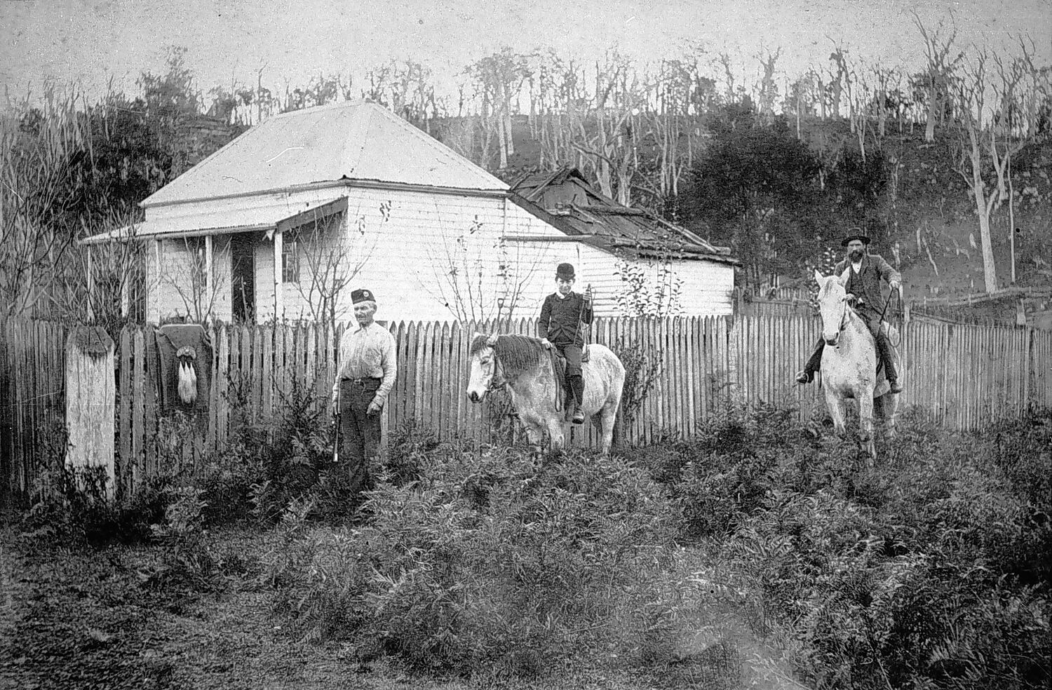 Negative - Glen Allendale District, Victoria, circa 1895