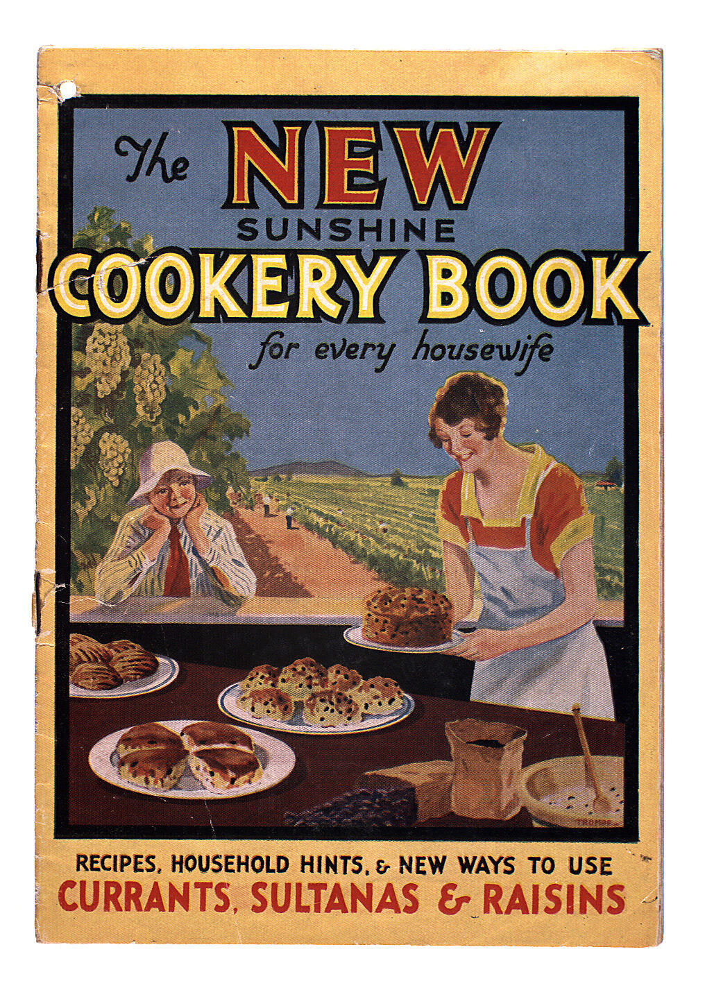 Booklet - The New Sunshine Cookery Book for Every Housewife, circa 1938