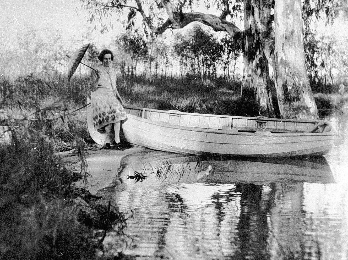 Negative - Lake Charm, Victoria, 1925