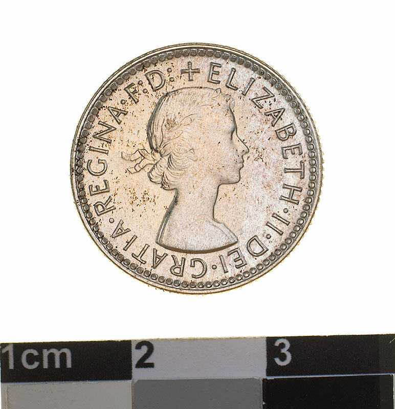 Proof Coin - Sixpence, Australia, 1955