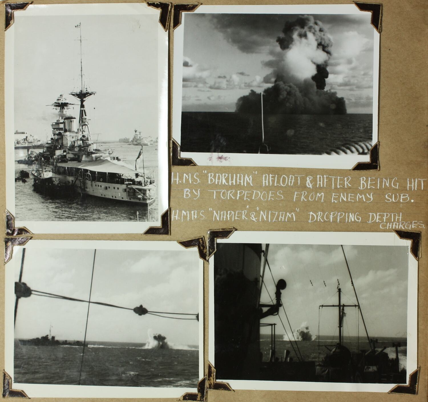 Photograph - HMS Barham, World War II, 1941
