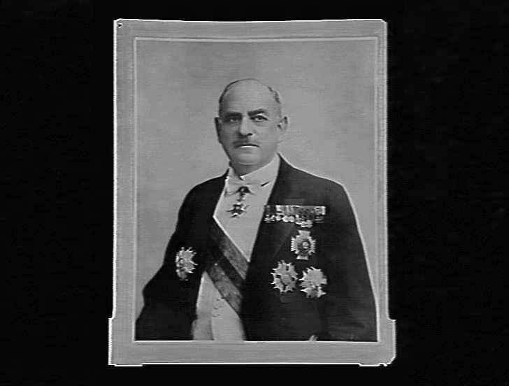 Copy Negative - Sir John Monash With Decorations, Victoria, Australia ...