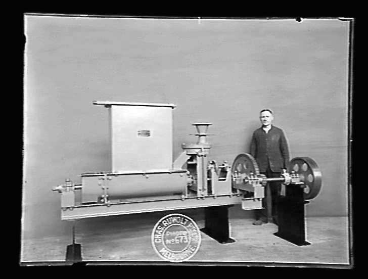 Glass Negative - Chas Ruwolt Pty Ltd, Repulping Machine for Great ...