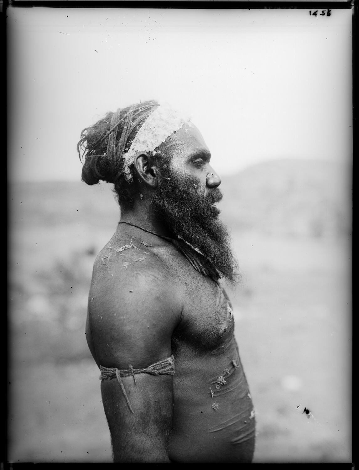 Glass plate. Arrernte. Alice Springs, Central Australia, Northern ...