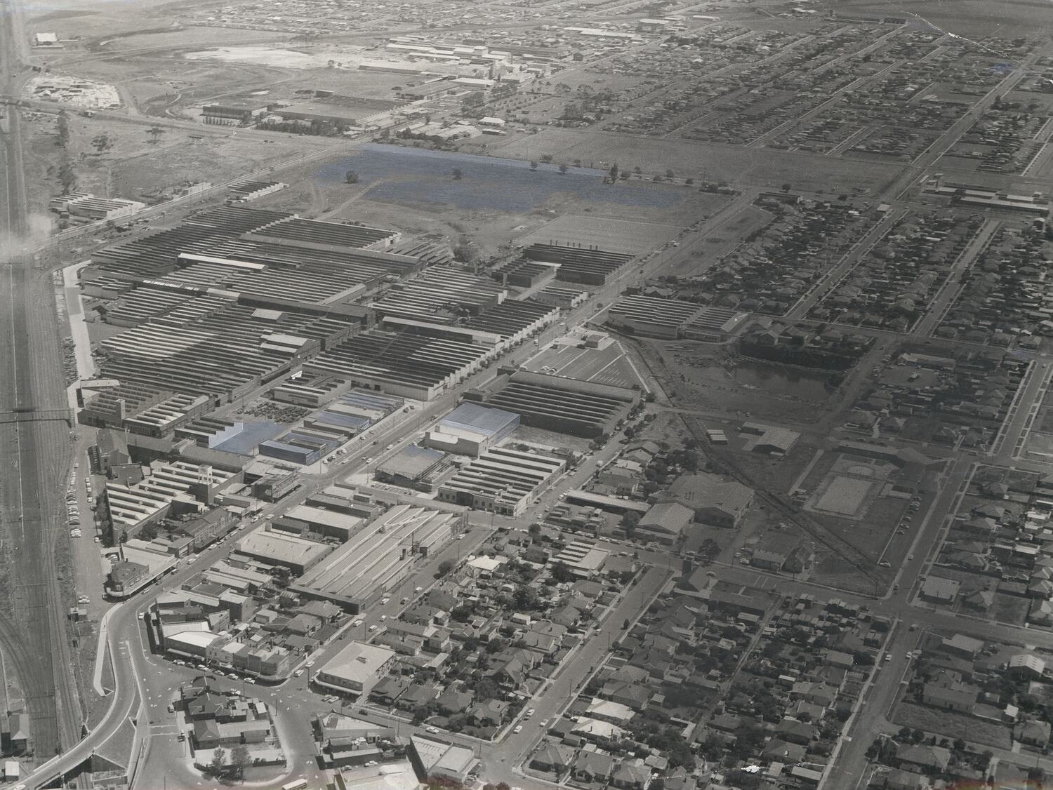 Photograph - Massey Ferguson, Aerial View Sunshine Factory, Sunshine ...