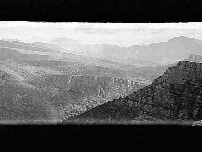 Glass Negative - Landscape, by A.J. Campbell, Grampians, Victoria ...