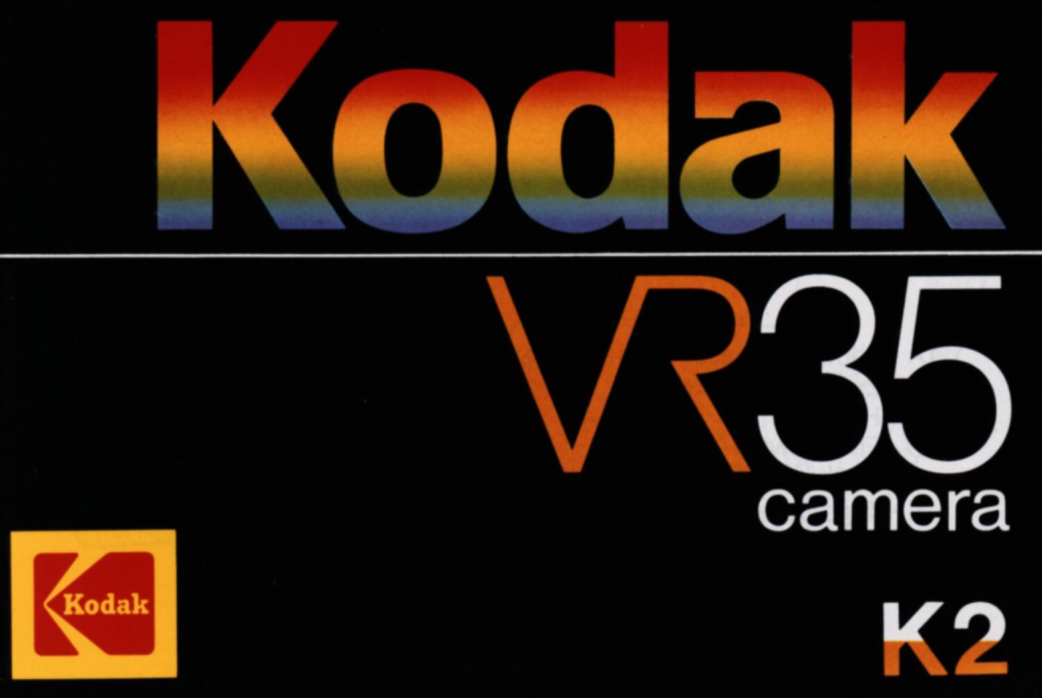 User Guide - Eastman Kodak, 'Kodak VR 35 Camera', 1985