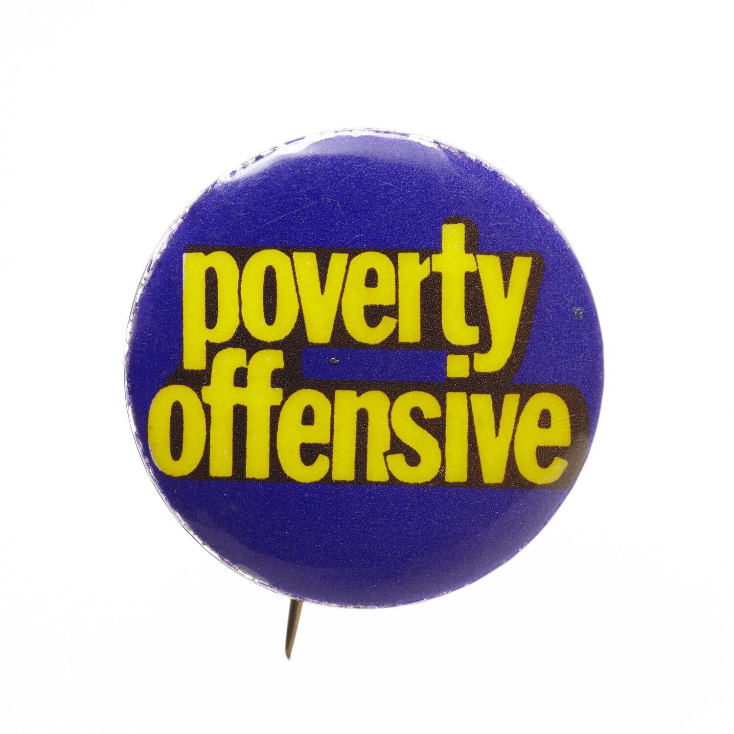 Badge - Poverty Offensive, Australia, 1980-1983