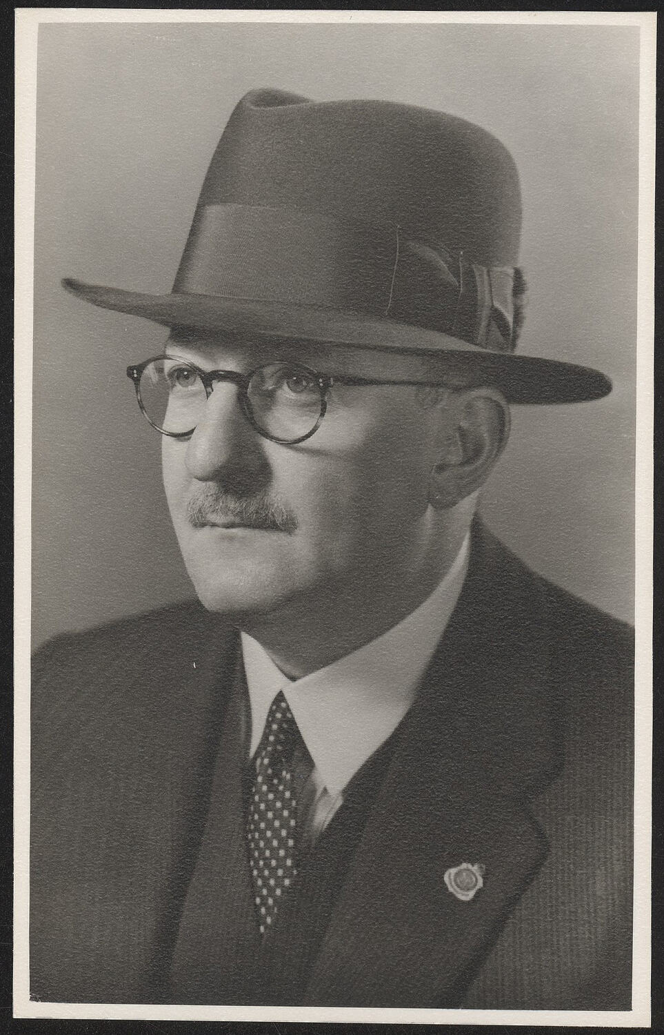 Photograph - Kodak Australasia Pty Ltd, Portrait of Edgar Rouse, circa 1950