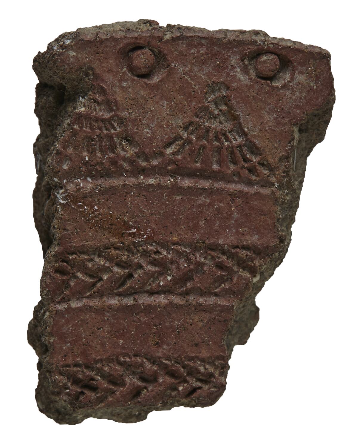 Potsherd. Watom Island, East New Britain, Papua New Guinea. c. 2850 to ...